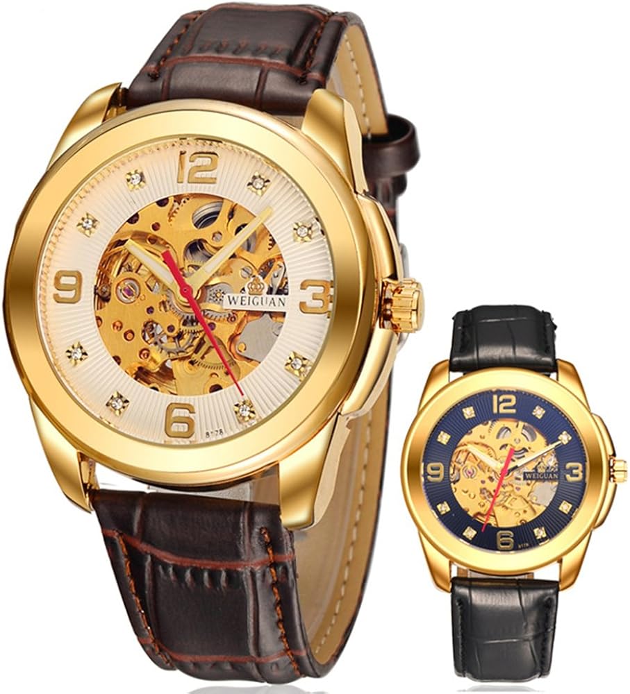 Luxury Mechanical Watches Weiguan Waterproof Digital Machinery Unique ...