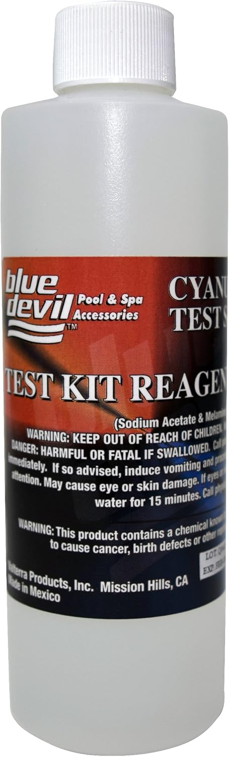 Amazon.com : Blue Devil B7118 Cyanuric Acid Test, 8 oz Bottle ...