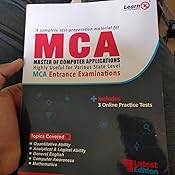 Buy MCA Entrance Exam Guide Book Online at Low Prices in India | MCA ...