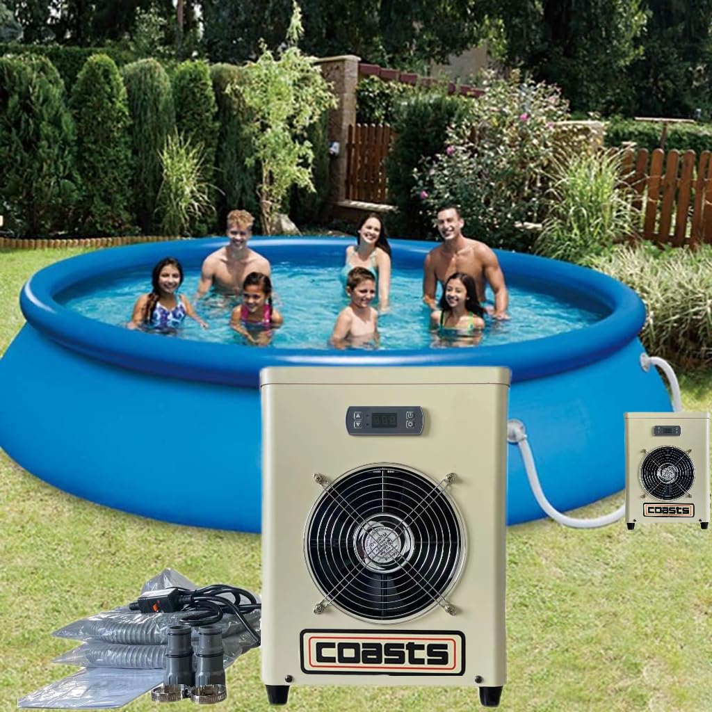 AYCHLG Swimming Pool Heat Pump, Electric Swimming Pool Heater for Above ...