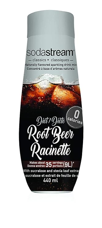 Amazon.com : SodaStream Diet Root Beer Syrup, 14.8 Fluid Ounce ...