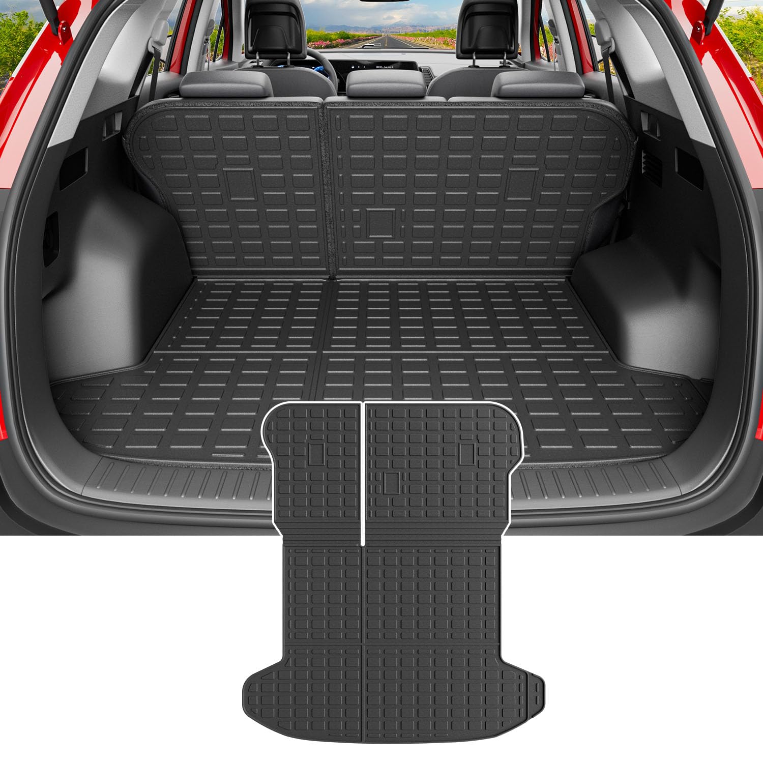 powoq Cargo Mat Compatible with 2023-2026 Kia Sportage Trunk Liner with ...
