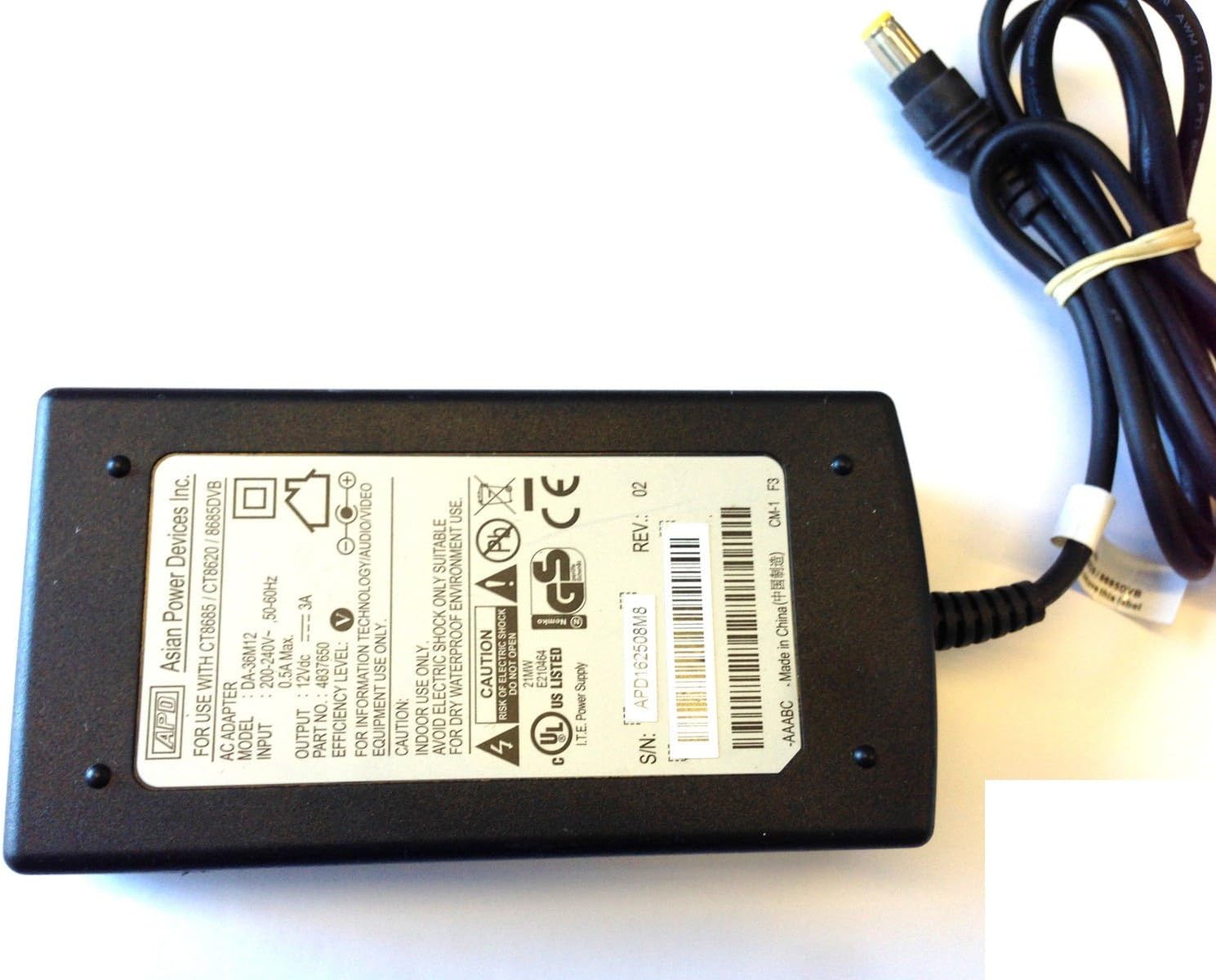 VIRGIN MEDIA CT8685 CT8620 8685DVB POWER SUPPLY ADAPTER: Amazon.co.uk ...