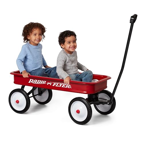 Radio Flyer Kids Wagon, Rolling Cart, Utility Cart, Classic Red Wagon ...