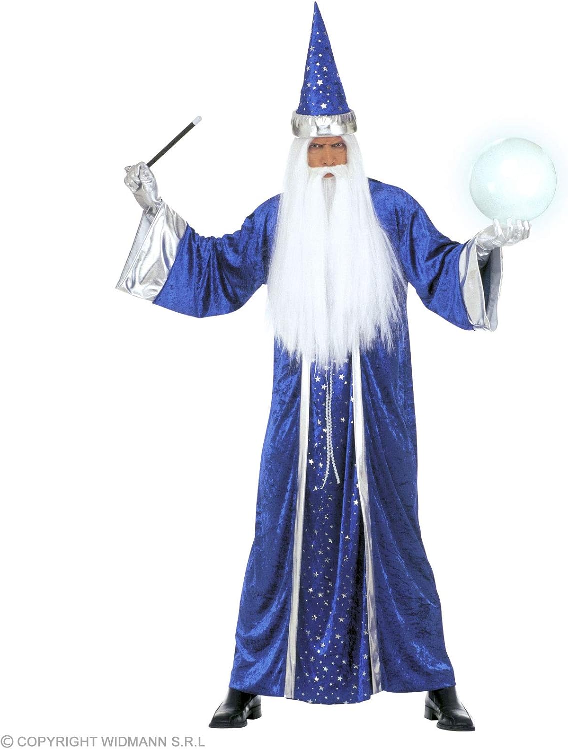 Mens Fantasy Wizard Costume Large UK 42/44″ for Harry Potter Theme ...