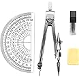 Amazon.com : BlingKingdom Drawing Compass Set with Lead Refills and ...