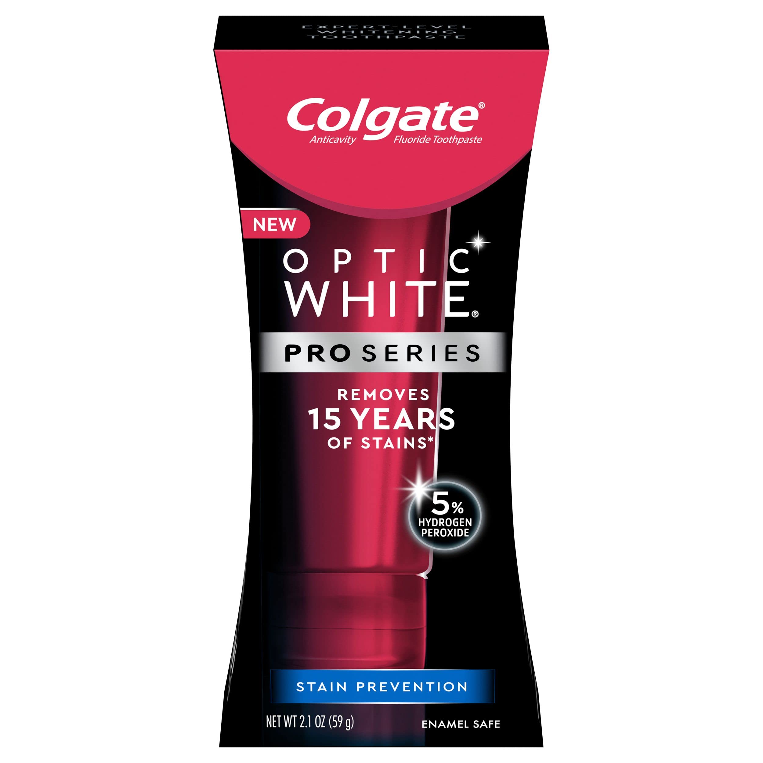 Mua Colgate Optic White Pro Series Toothpaste, Stain Prevention, 2.1 Oz ...