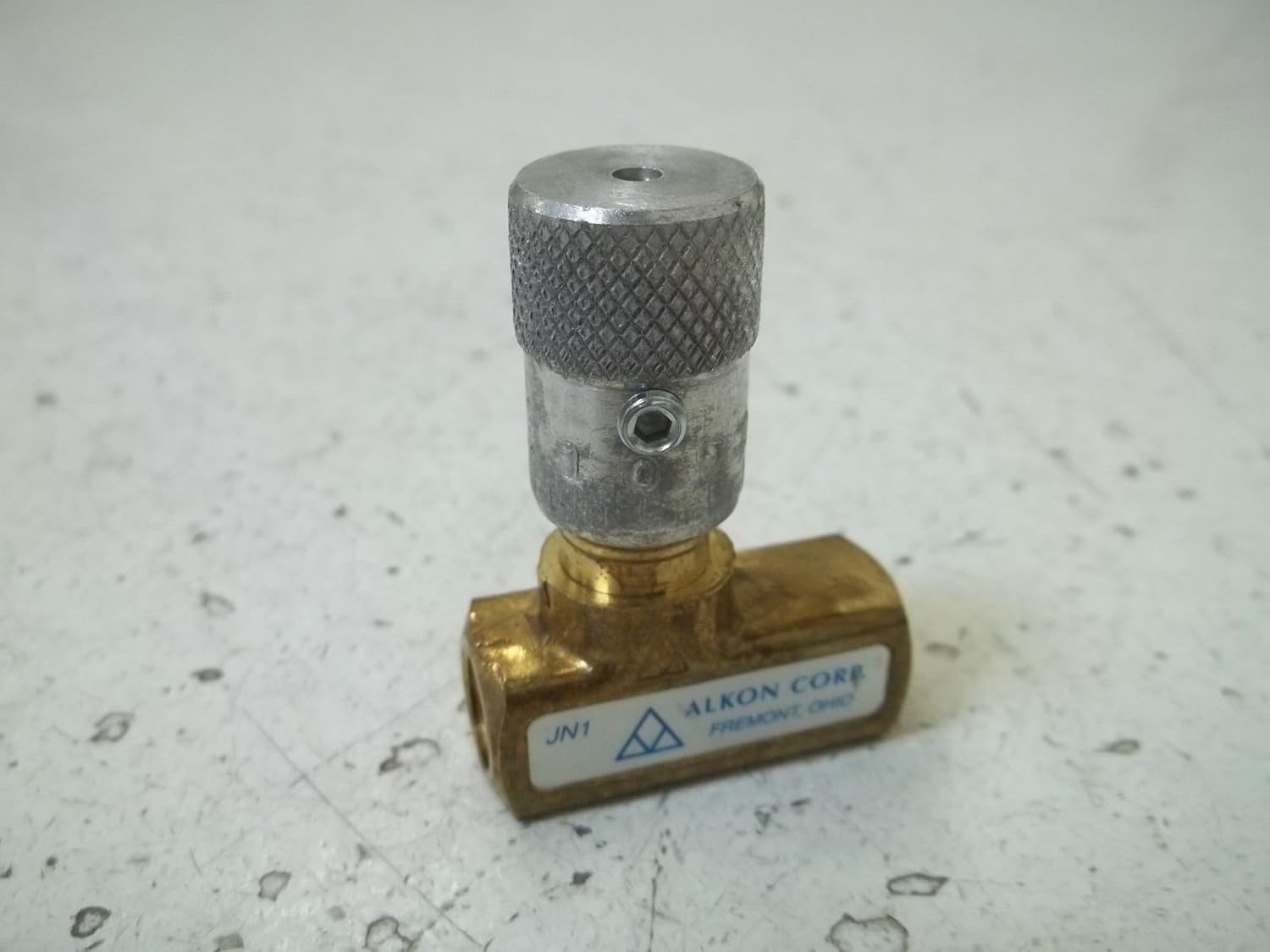 ALKON Inline Needle Valve 1/8: Amazon.com: Industrial & Scientific