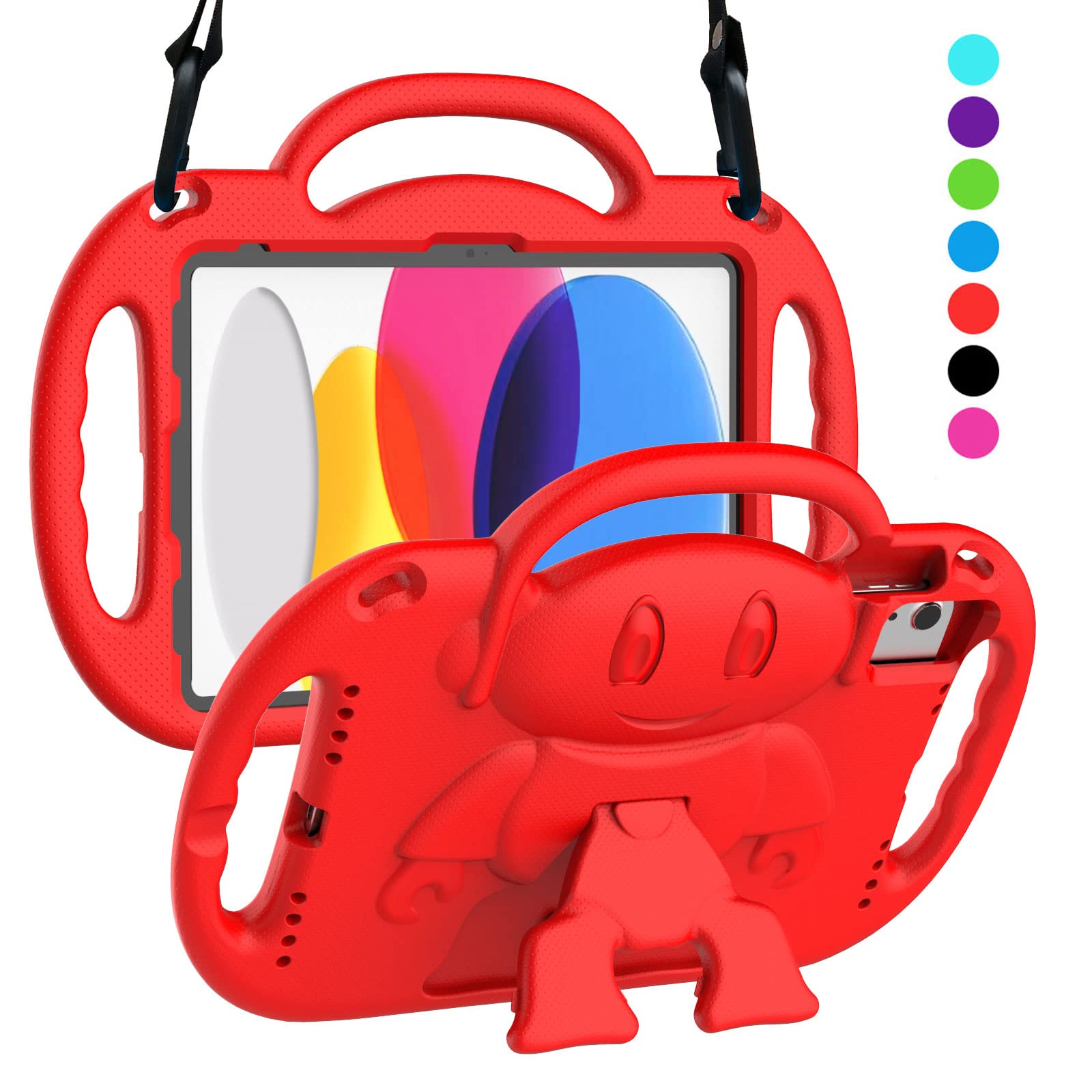 SUPLIK Kids Case for New iPad 11th Gen (A16) 11-inch 2025 & 10th Generation 10.9" 2022 & Air 11 ...