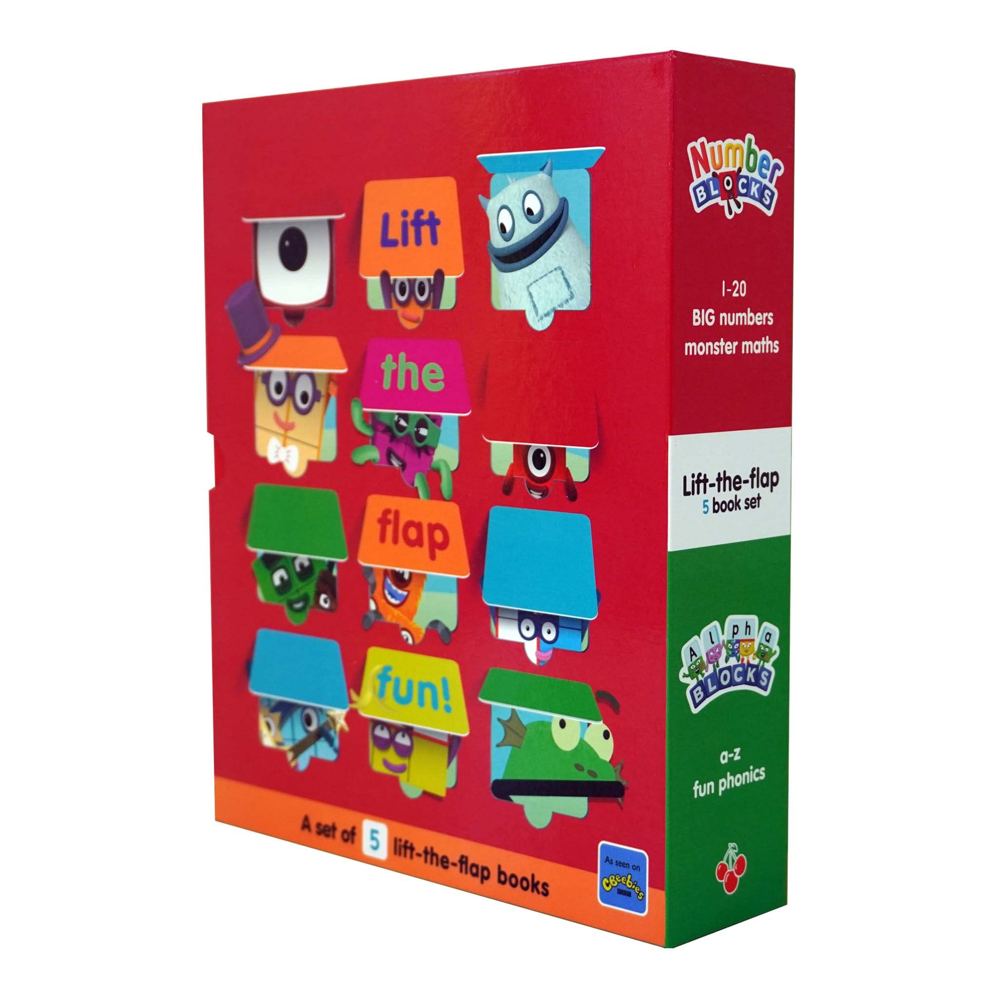 Mua Numberblocks and Alphablocks Lift-the-Flap 5-Book Box Set ...