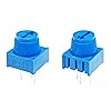 20Pcs 10K Ohm 103 3386P Trim Potentiometer Kit with Blue Knobs ...