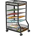 Amazon.com: keomaisyto 6-Tier Standing File Organizer for Office ...