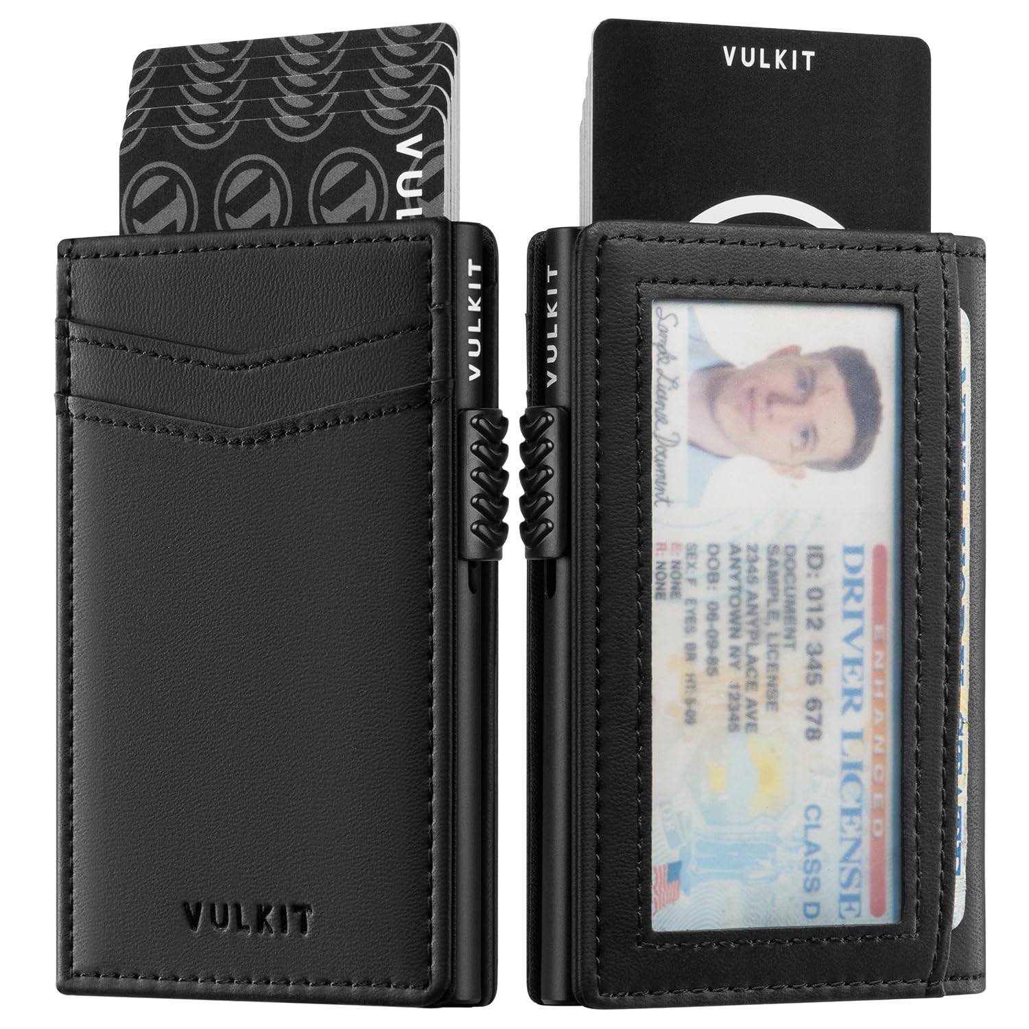 Mua VULKIT Men's Wallet with ID Window Premium Leather Wallets RFID ...