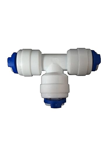 1/4" Equal T Fitting Connector for 1/4" Water Pipe - Fridge Freezers ...