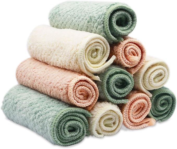 Dokpav Trapos de cocina, 10 x Toallas de cocina de Microfibra, bayetas ...