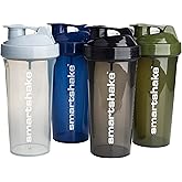 Amazon.com: Smartshake Lite 4-Pack Protein Shaker Bottle 400 ml | 13.5 ...