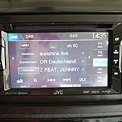 JVC KW-V235DBT DAB+ / DVD-/CD-/USB-Receiver mit integrierter Bluetooth ...