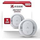 Kidde Smoke Detector, 10-Year Battery Powered, LED Warning Light Indicators - Amazon.com