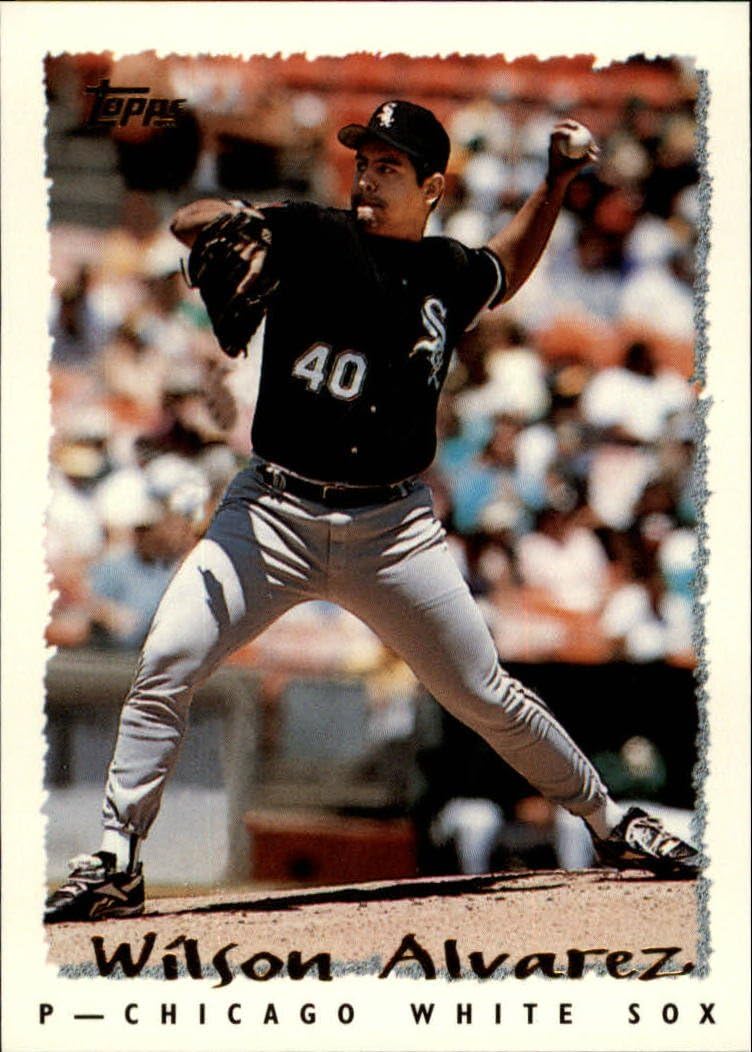 Amazon.com: 1995 Topps #186 Wilson Alvarez MLB Baseball Trading Card ...