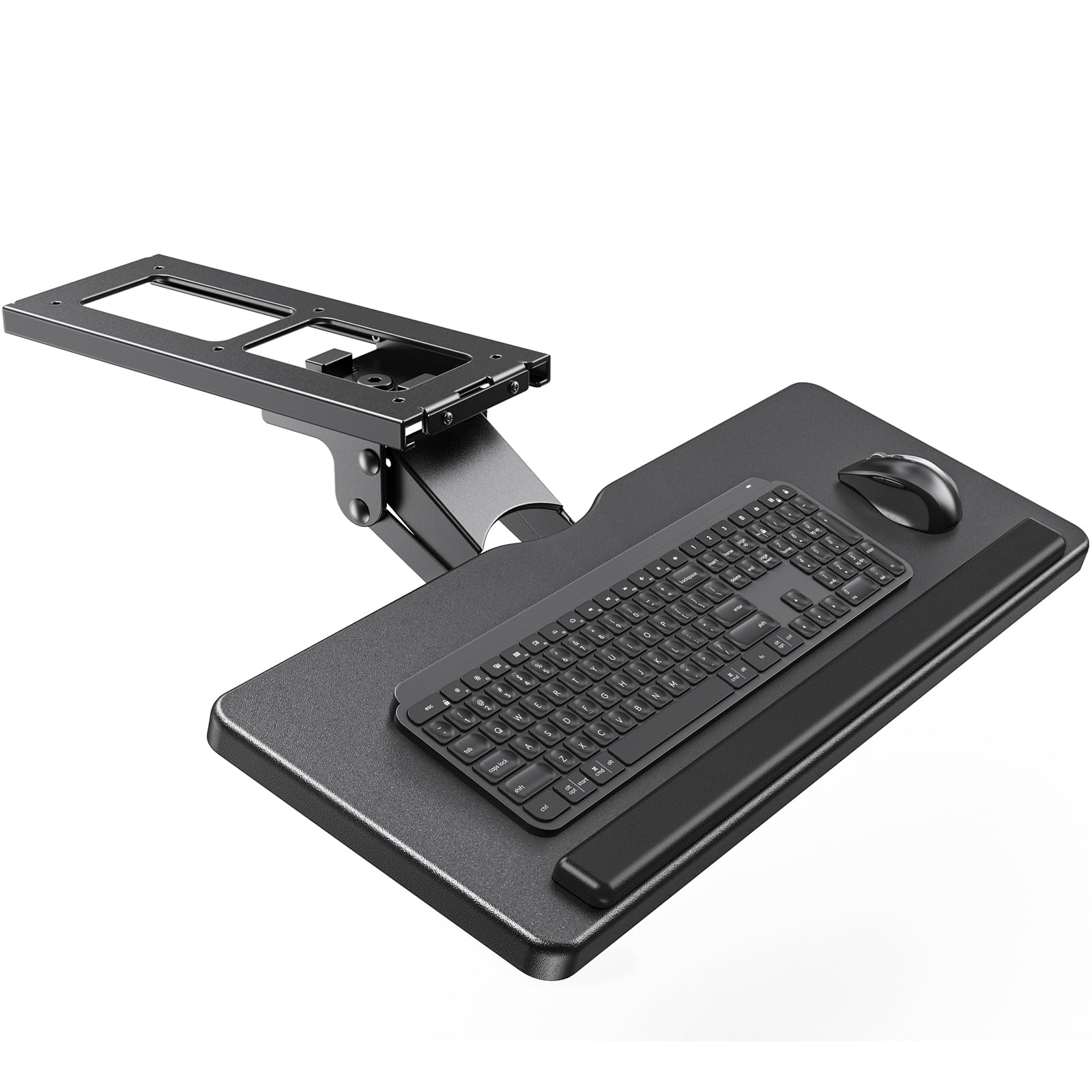 ErGear Keyboard Tray Under Desk, Sliding Keyboard & Mouse Tray with ...