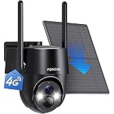 Amazon.com : LIWAN 4G LTE Cellular Solar Security Camera Wireless, Solar Powered, No WiFi ...