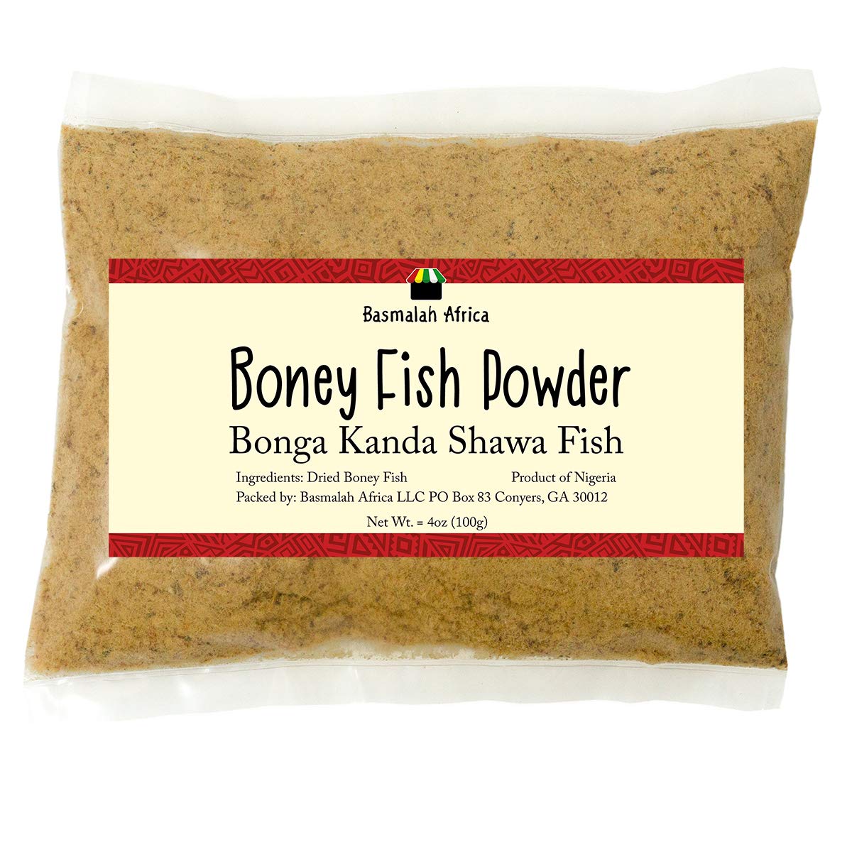 Basmalah Africa Ground Fish Powder, Boney Smoked Herring Fish Powder ...