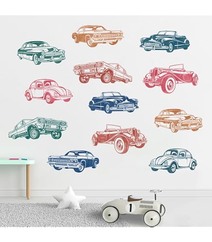 Muscle Car Wall Decals Highest Clarity Images