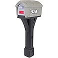 Amazon.com: Simplay3 Classic Home Plastic Residential Mailbox & Post ...