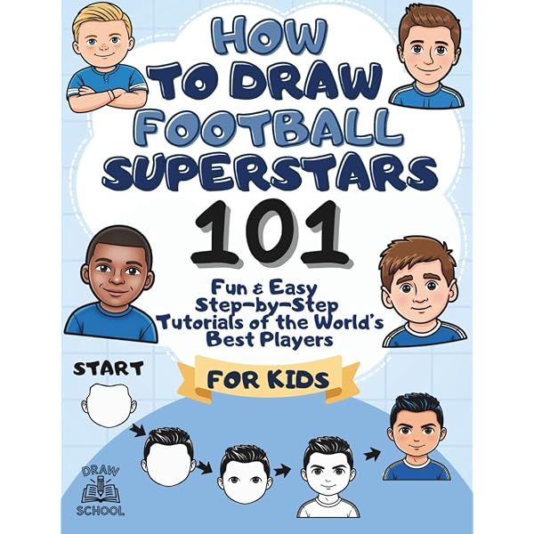 How To Draw Football Players Step By Step