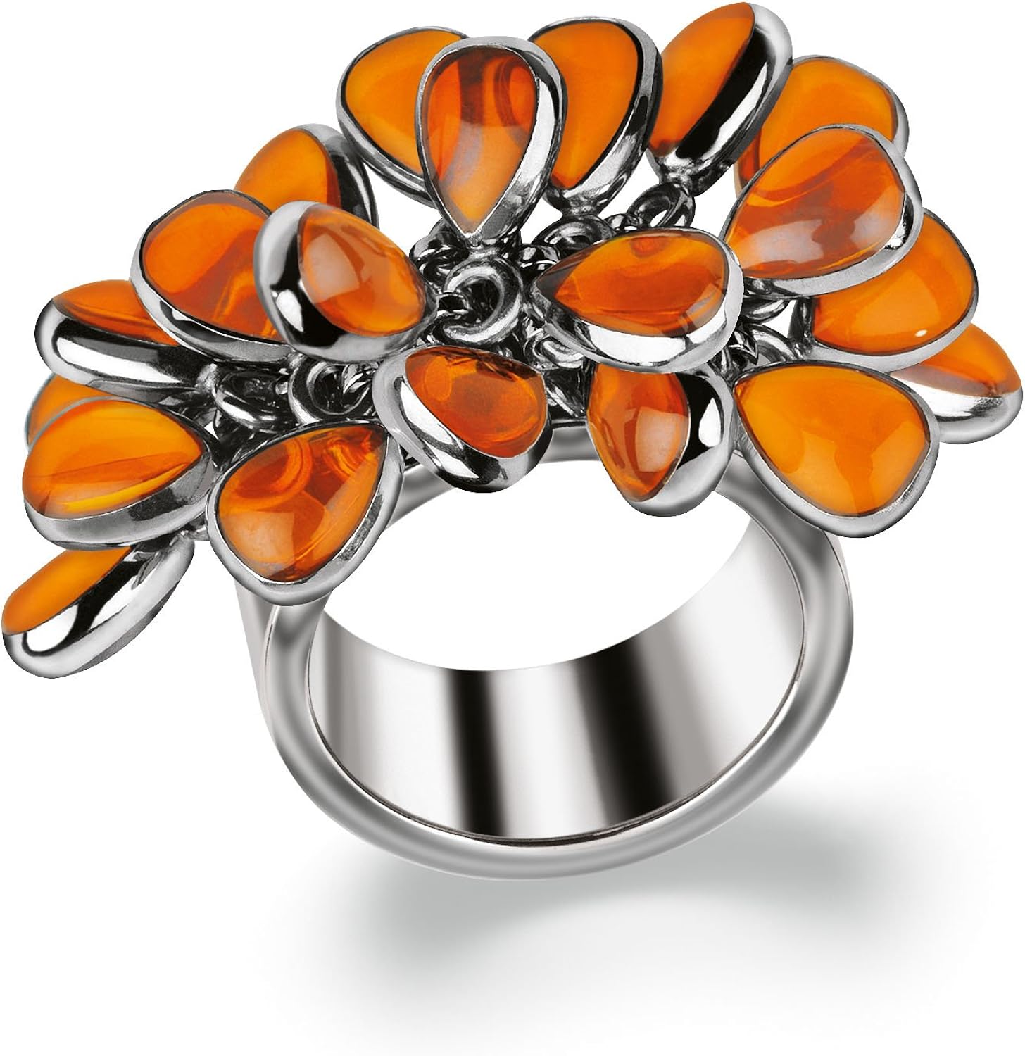 Swatch Bijoux LOVE EXPLOSION RING, Orange JROO08-7: Amazon.de: Schmuck