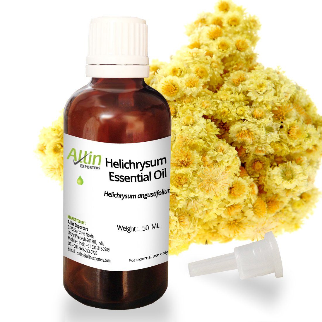 Buy Allin Exporters Helichrysum Essential Oil, 50ml Online at Low ...
