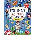 Football Activity Book For Kids: The Perfect Football Themed Workbook ...