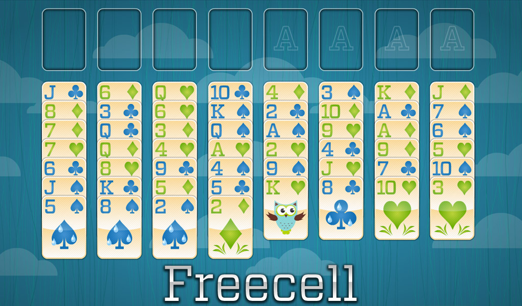 Amazon.com: Spring Solitaire - Freecell, Spider Solitaire, Yukon, Wasp ...