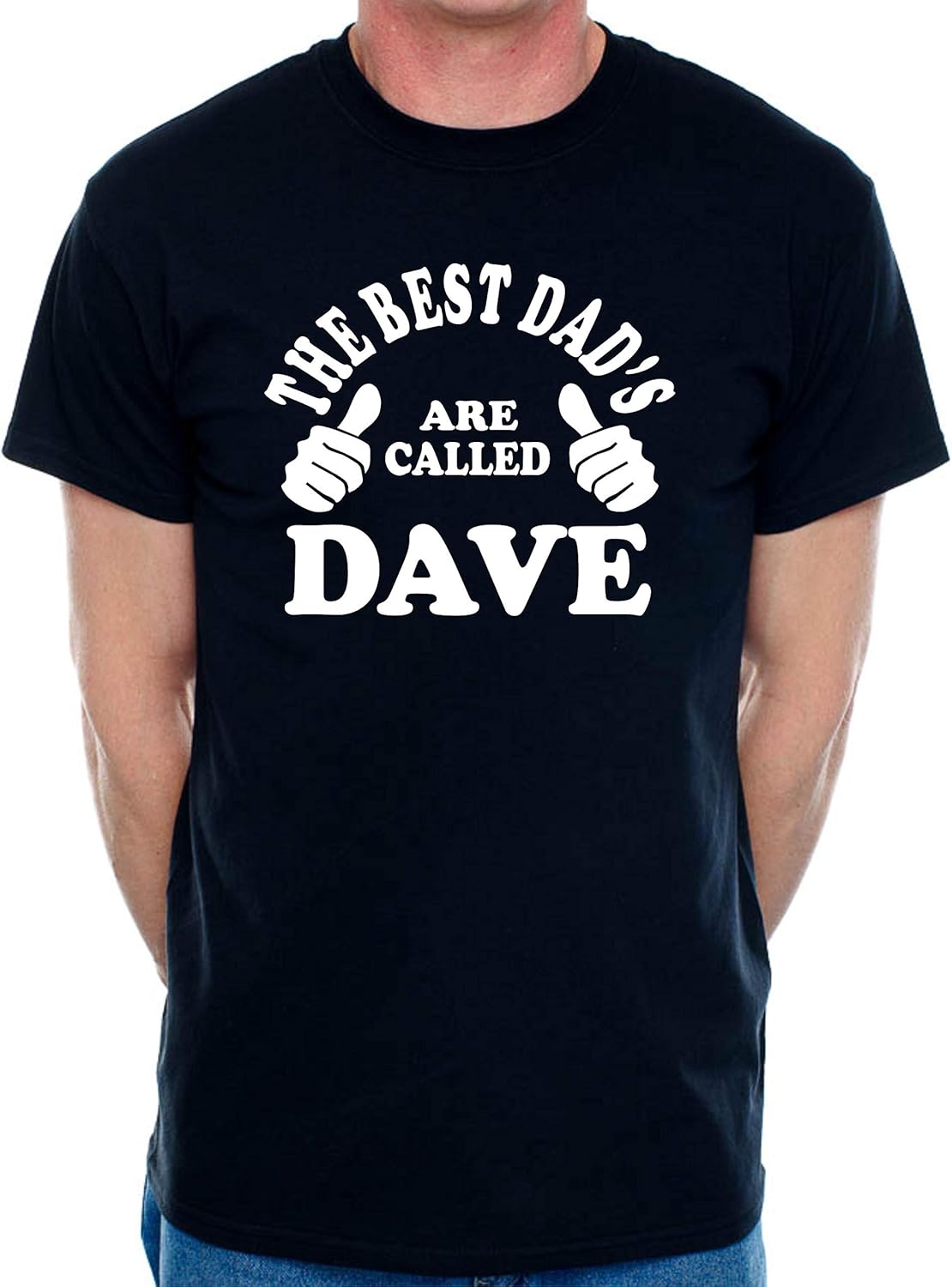Print4u Best Dad's Called Dave Personalised Mens T-Shirt: Amazon.com.au ...