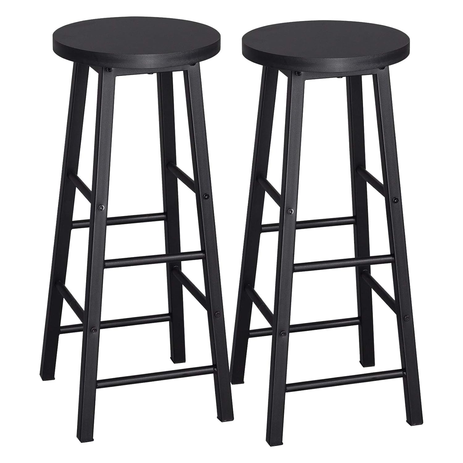 WOLTU 2X Taburete de Bar Muebles Cocina Silla de Comedor Taburete Alto ...