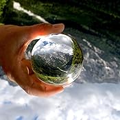 Originaler Lensball Pro 80mm Durchmesser, Glas Klare K9: Amazon.de: Kamera