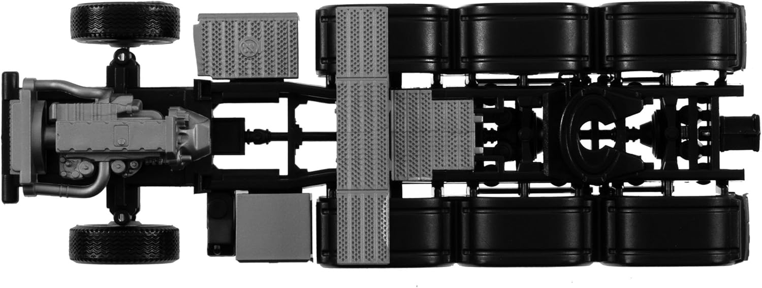 Herpa 084345 084345-Mercedes-Benz Actros SLT 4-axle Heavy-Duty Chassis ...