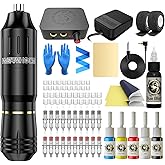 Amazon.com: Tattoo Pen Machine Kit - Usiriy Complete Tattoo Kit Rotary ...