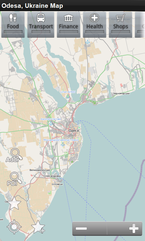 Odesa, Ucrania Mapa Offline: PLACE STARS : Amazon.es: Apps y Juegos