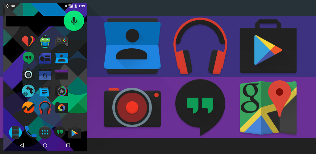 Amazon.com: Black Moonshine - Icon Pack: Appstore for Android
