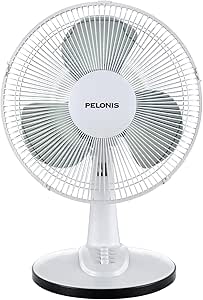 Amazon.com: PELONIS 3 Speed Oscillating Table Fan: Home & Kitchen