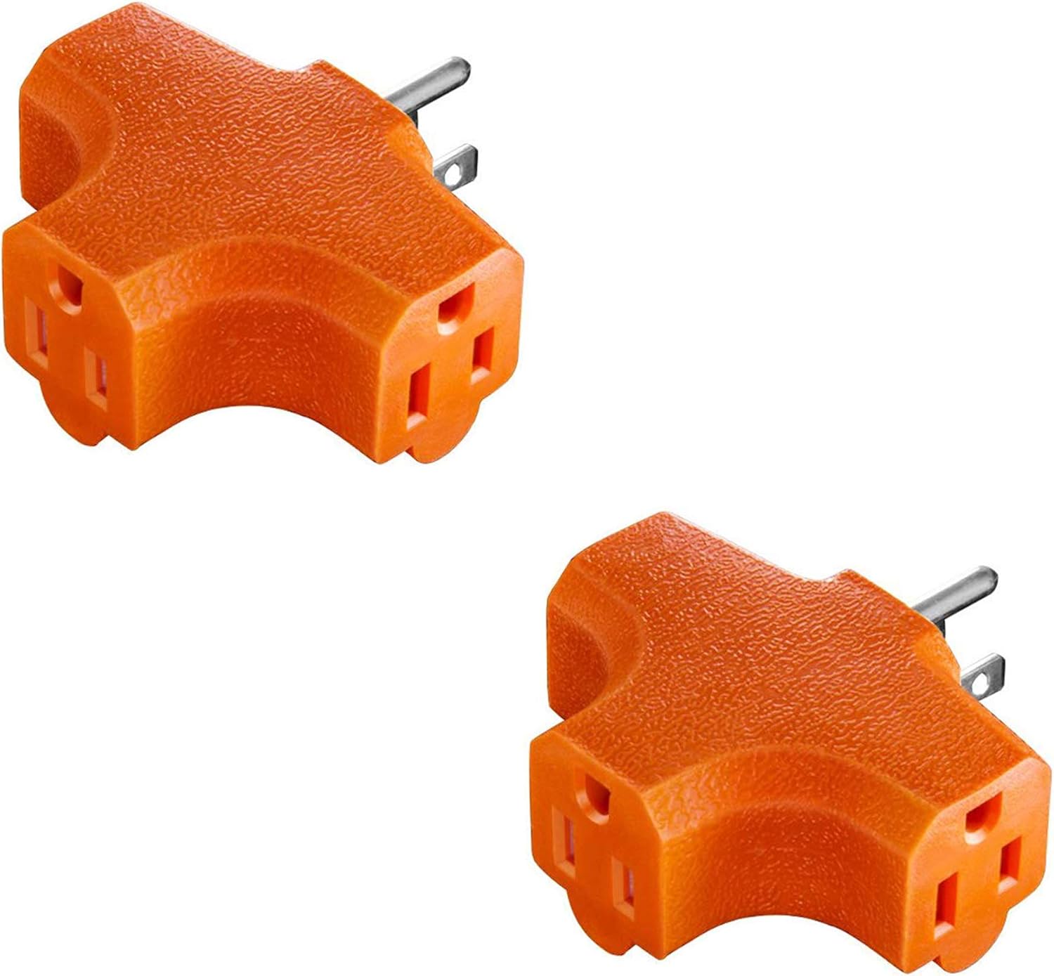 Maxlin Cable 3-Outlet Wall Adapter (T-shaped), Plug Extender; Heavy ...