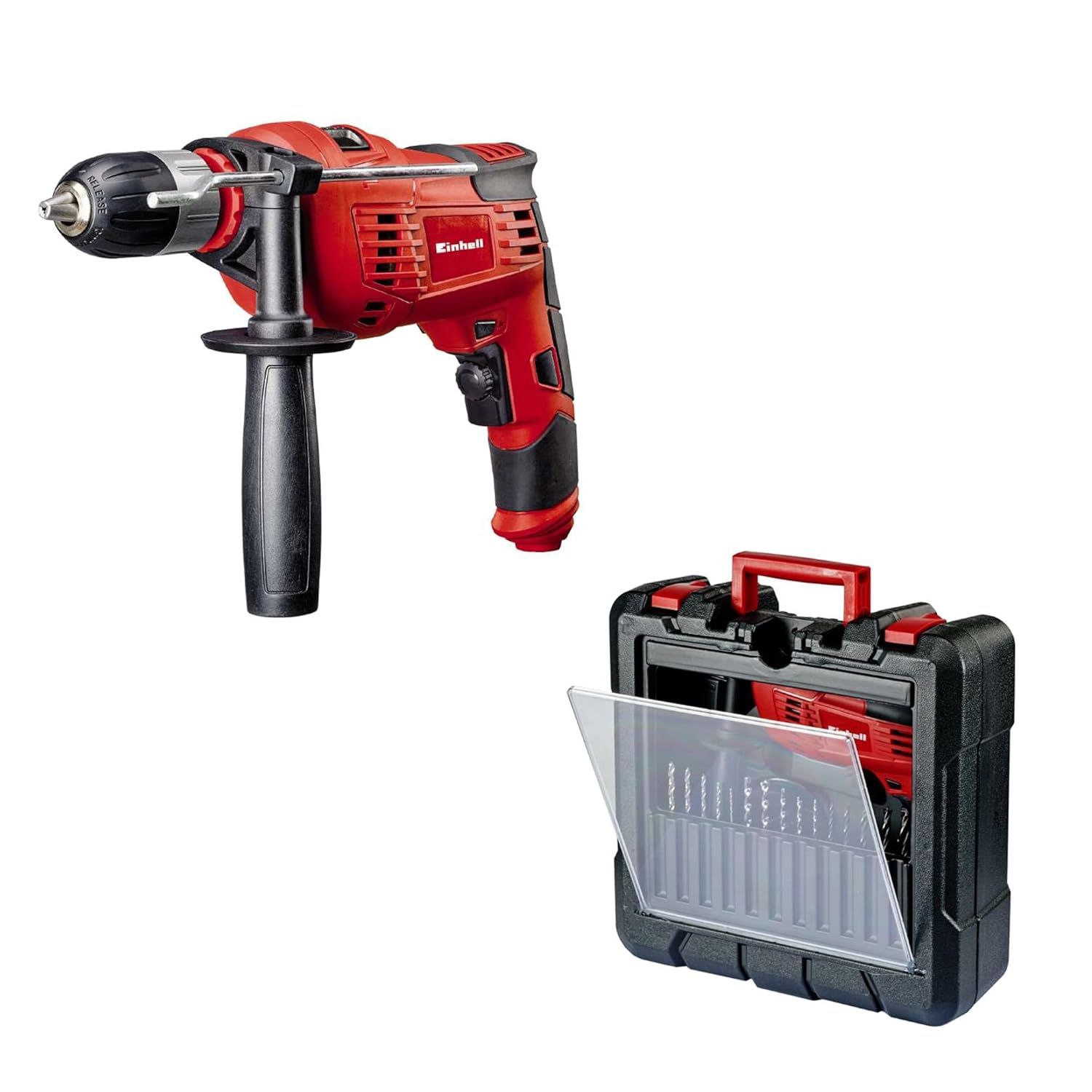 Einhell Pack taladro percutor y 15 brocas » Michollo.com