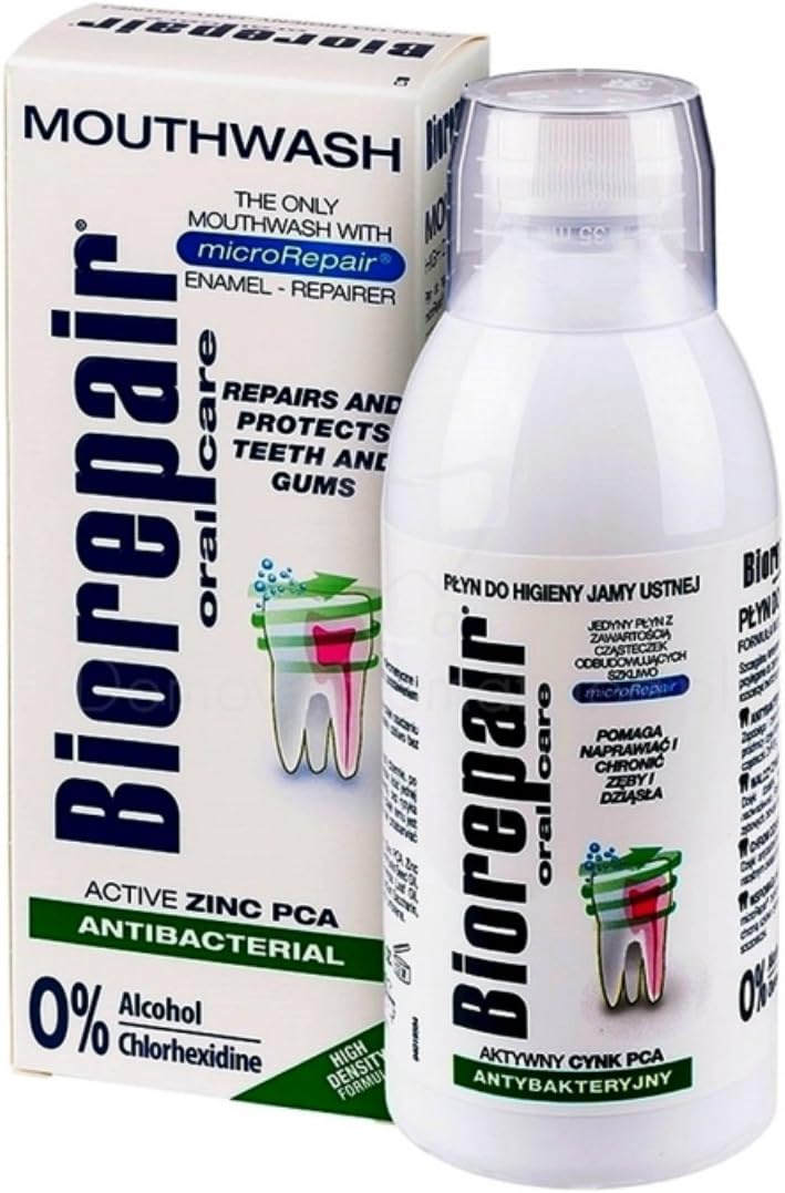 BioRepair Concentrated Mouthwash-Repairs Enamel 500ml mineralize enamel ...