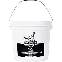 Mx Chalk, Cubeta Magnesia en Polvo, 1 Kg, Carbonato de Magnesia, Gimnasia, Calistenia ...