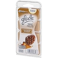 Amazon.com: Glade Wax Melts - Cashmere Woods - 6 Count - Net Wt. 2.3 OZ ...