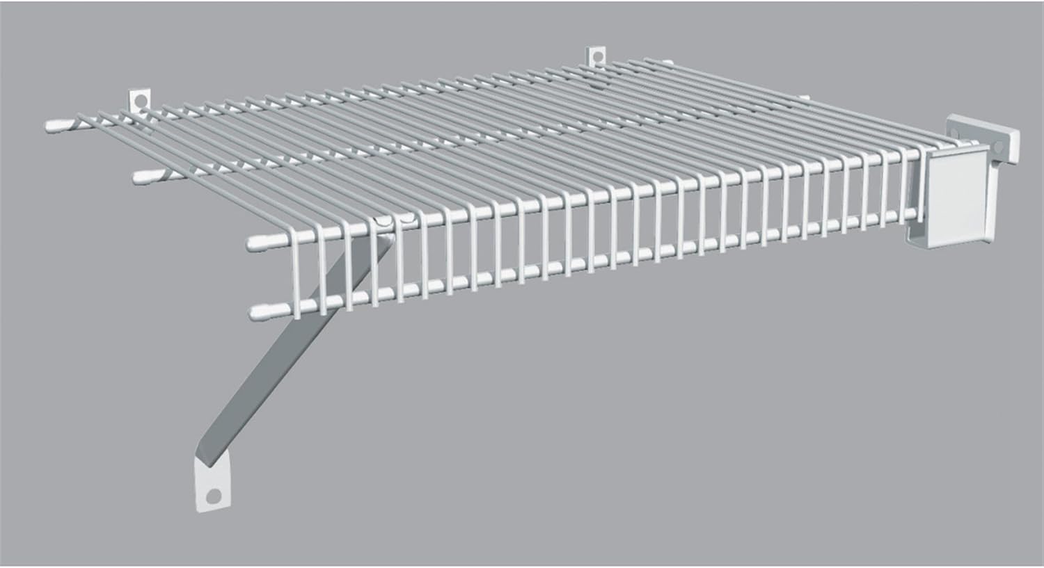 Amazon.com: ClosetMaid 1395 Close Mesh Shelf, White: Home & Kitchen