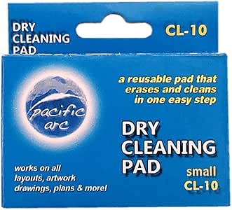 Amazon.com: Pacific Arc Dry Cleaning Pads Small for Drafting, Art ...
