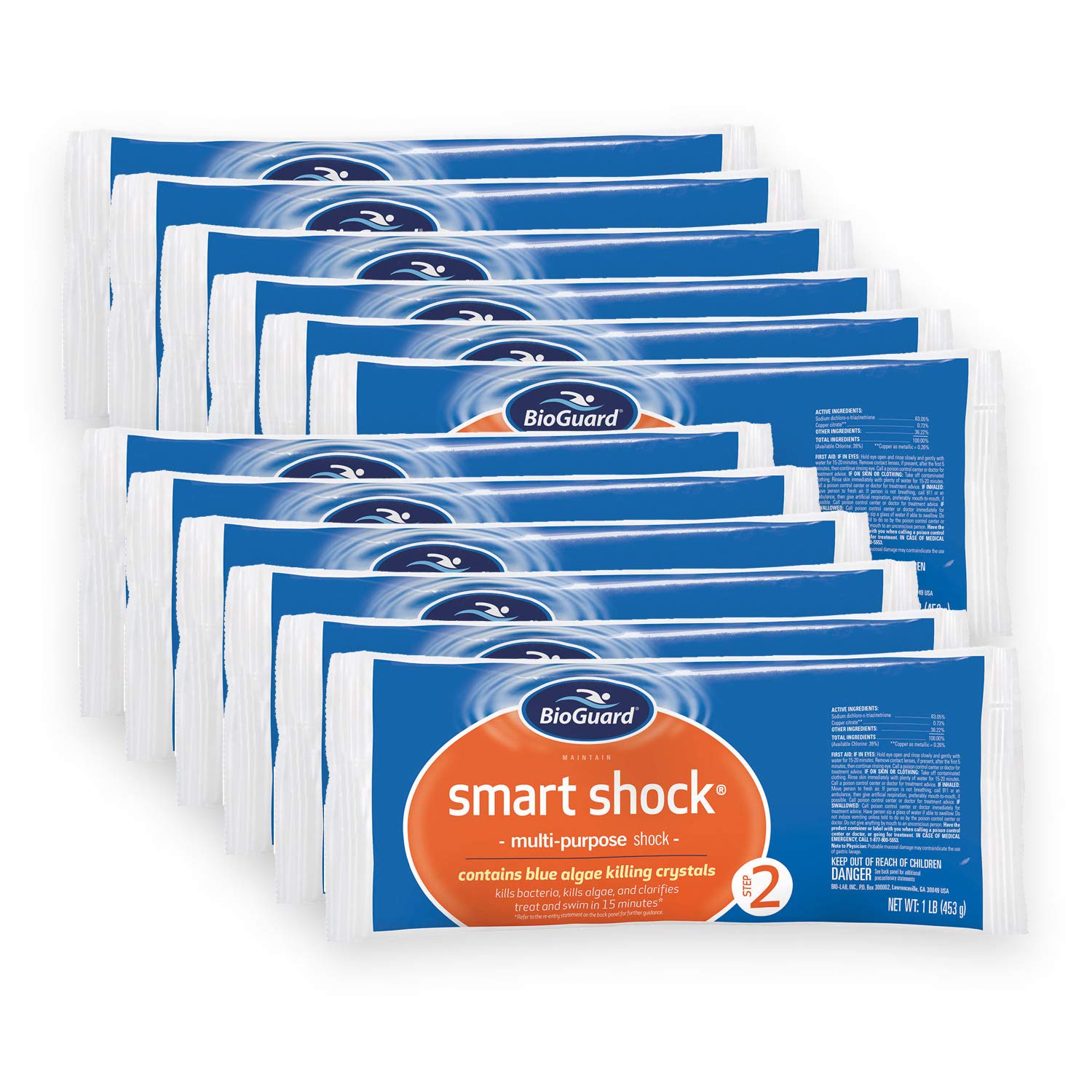 Mua BioGuard Smart Shock 1 lb, Pack of 12, Algae Preventative, Swimming ...