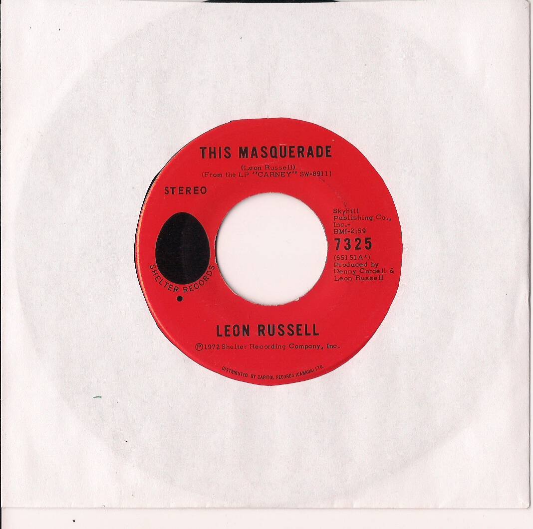 Leon Russell - Tight Rope/This Masquerade (VG+ 45 rpm) - Amazon.com Music